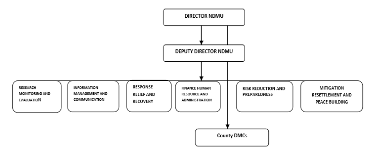 Organization Structure – National Disaster MAnagement Unit